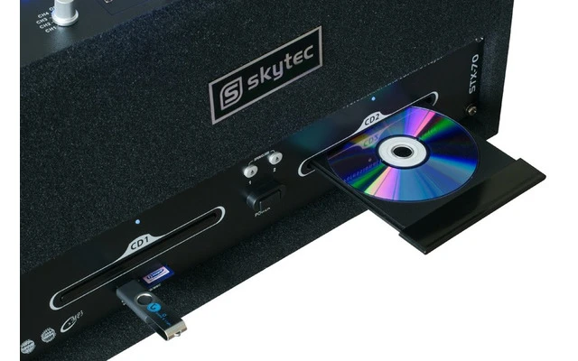 STK-300 Conjunto reproductor CD Dual y mezclador - DJMania
