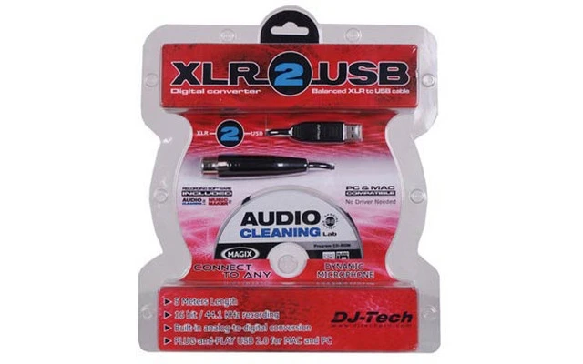 DJ Tech XLR-2-USB - DJMania