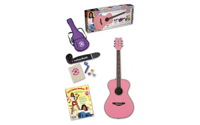 Daisy Rock 14-6218 Pixie Starter Pack Powder Pink - DJMania