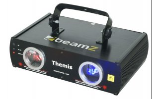 Themis Laser 2 vias AZUL-GRANA DMX - DJMania