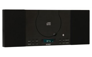 Vertical loading CD micro system with Bluetooth - DJMania