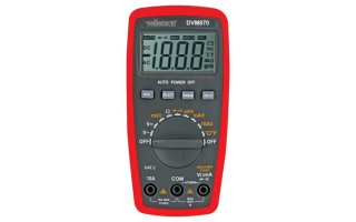 MULTÍMETRO DIGITAL DE 3 ½ - RANGO AUTOMÁTICO Y MANUAL (27) - DJMania