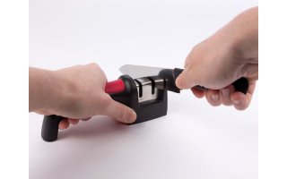 Afilador de cuchillos - 2 funciones: diamante y cerámica - DJMania