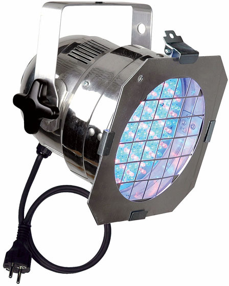 Showtec PAR 56 Corto LED - Plata - DJMania