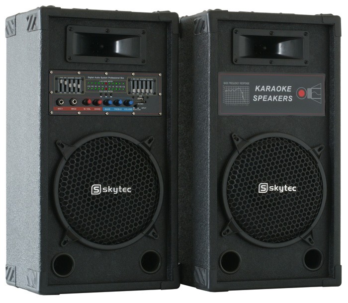 SPA-1000 Sistema Altavoces Activo para Karaoke 10" - DJMania
