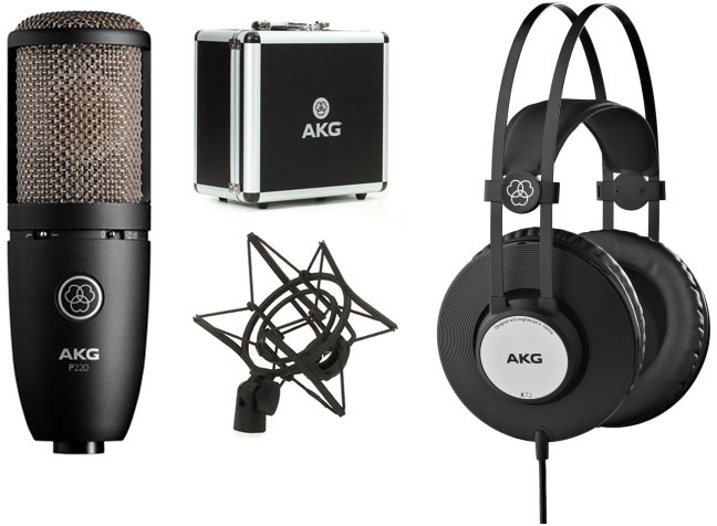 AKG P-220 + AKG K-72 - Bundle Recording - DJMania