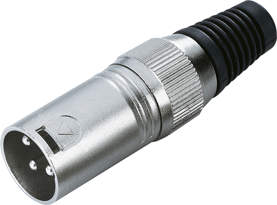Conector aéreo XLR CANON macho - DJMania