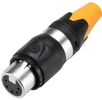Adam Hall Connectors 7890 - Conector XLR de 5 pines hembra IP65 - DJMania