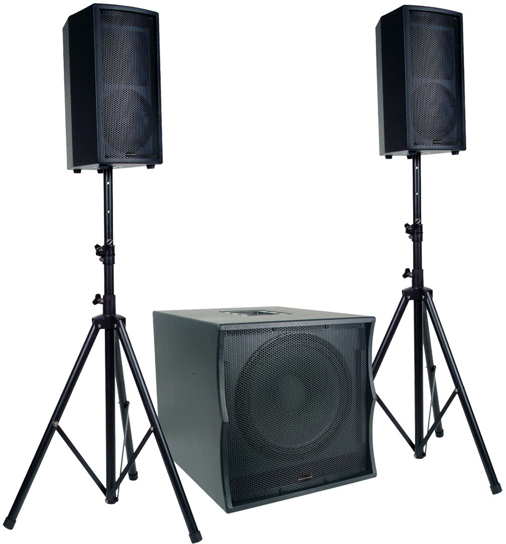 American Audio TRI PACK SYSTEM II 2x8" + 15" - DJMania