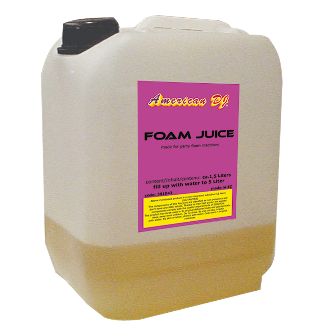 ADJ Foam Juice 1,5L concentrado - DJMania