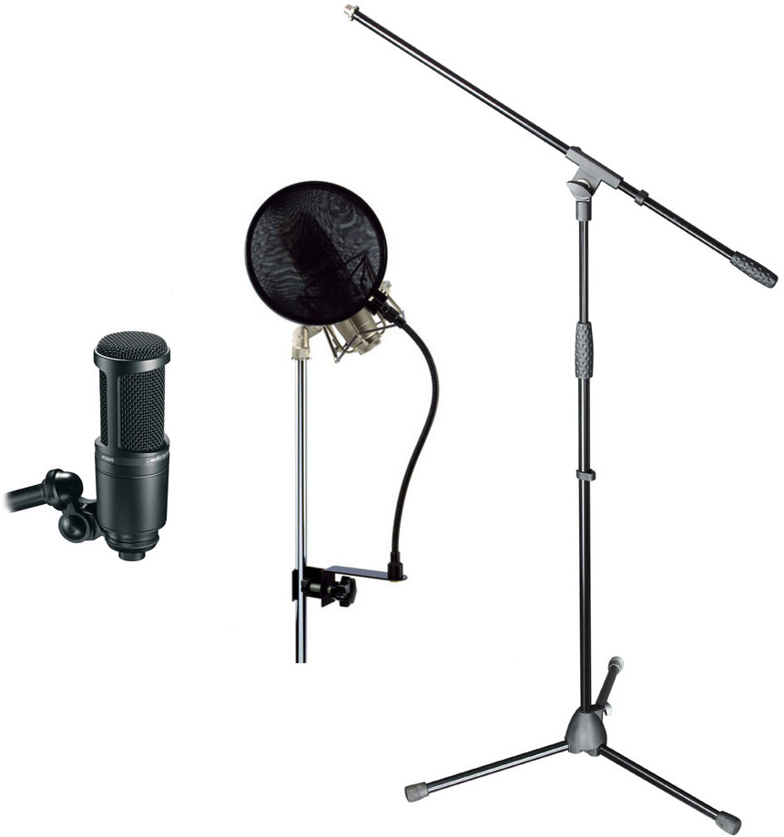 Audio Technica AT-2020 Set grabación - DJMania