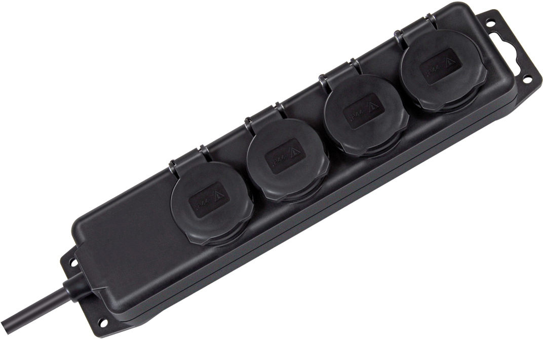 Regleta de 4 tomas para exterior IP44 - DJMania