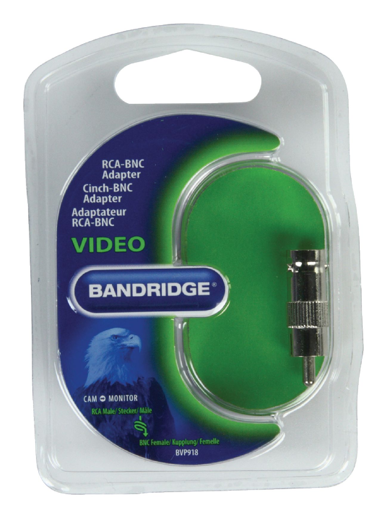 Bandridge adaptador BNC - DJMania