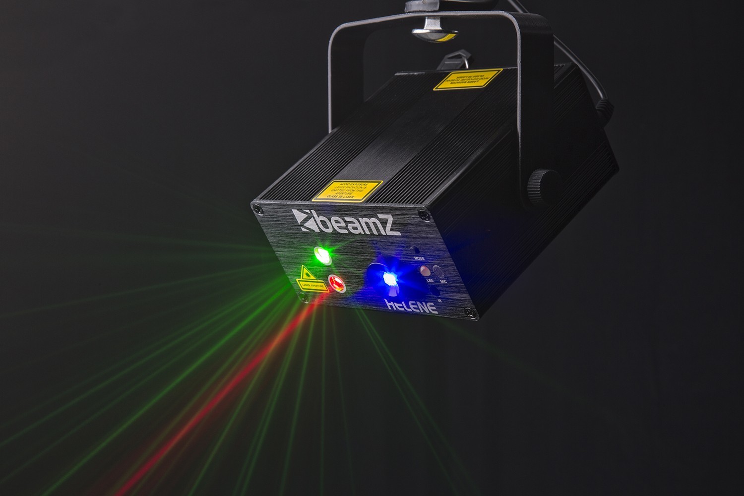 BeamZ Helene Doble laser RG Multi point IRC Led 3W Azul - DJMania