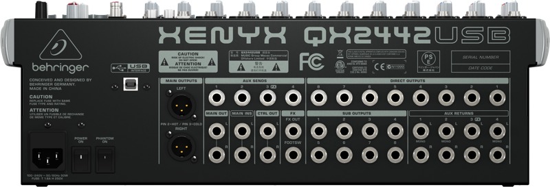 Behringer QX2442USB - DJMania