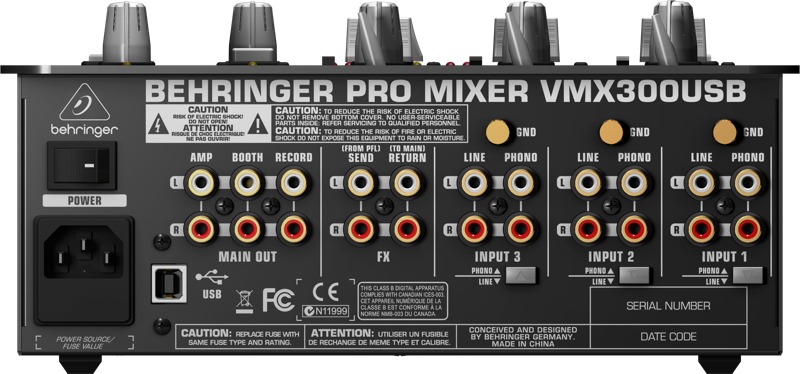 Behringer VMX 300 USB - DJMania