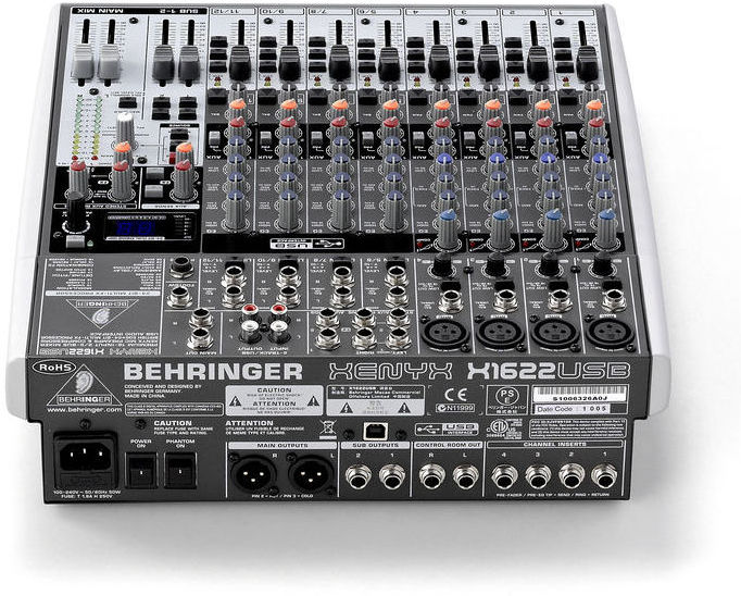 Behringer Xenyx X1622USB - DJMania