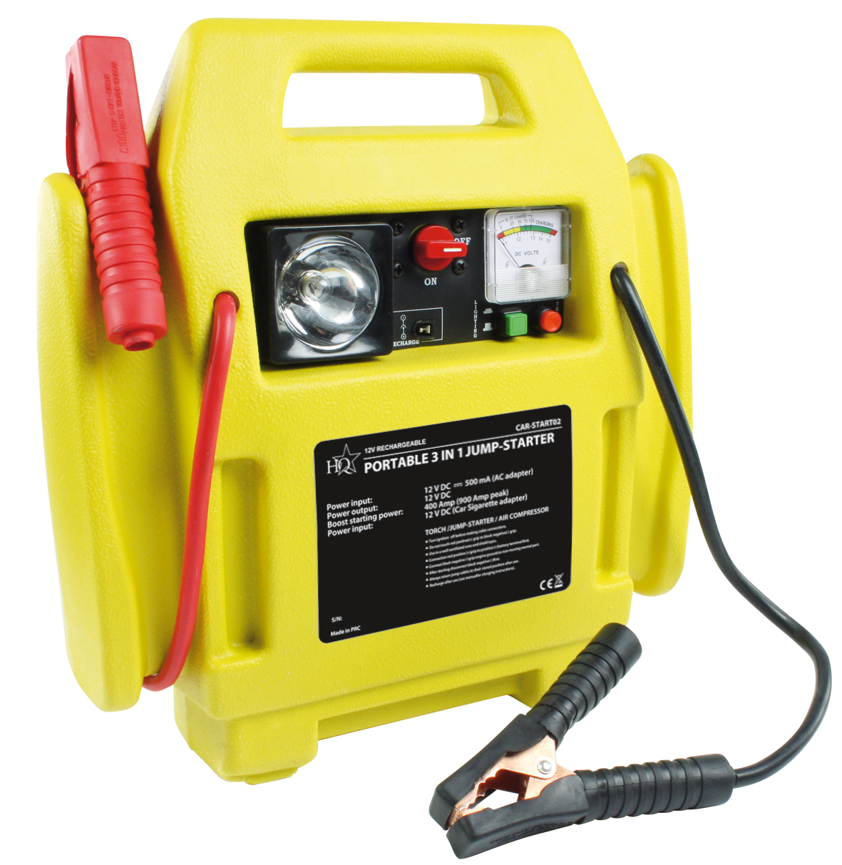 Arrancador para automóvil con compresor HQ - DJMania