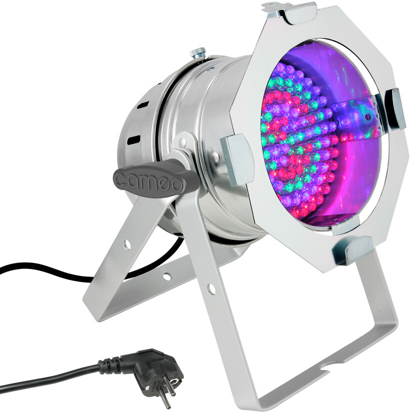 Cameo PAR 56 CAN - 108 x 10 mm LED PAR Can RGB Cromado - DJMania