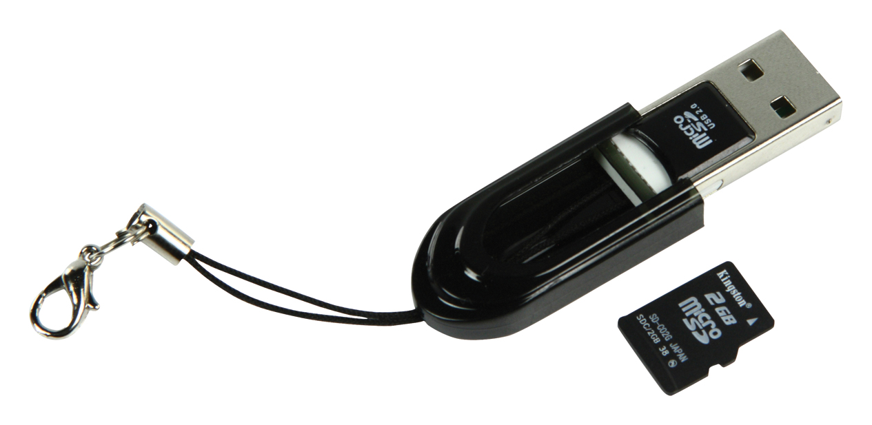 Lector de tarjetas Micro SD/T-FLASH USB 2.0 - DJMania