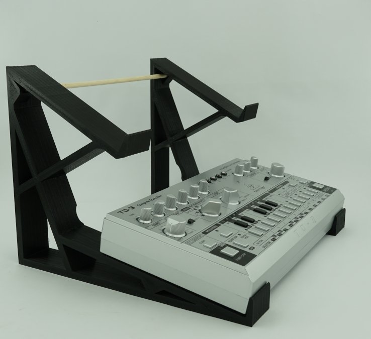 Coverup Stand Doble Behringer TD3 /RD-6/ Roland TB-303/ DinSync RE-303 ...