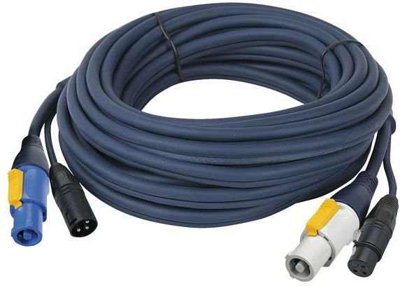 DAP Audio Cable multiconector PowerCon / XLR 75 cm - DJMania