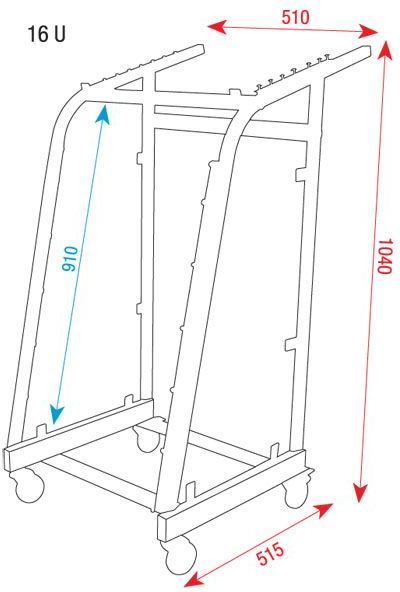 DAP Audio Rack de 19" metal - DJMania