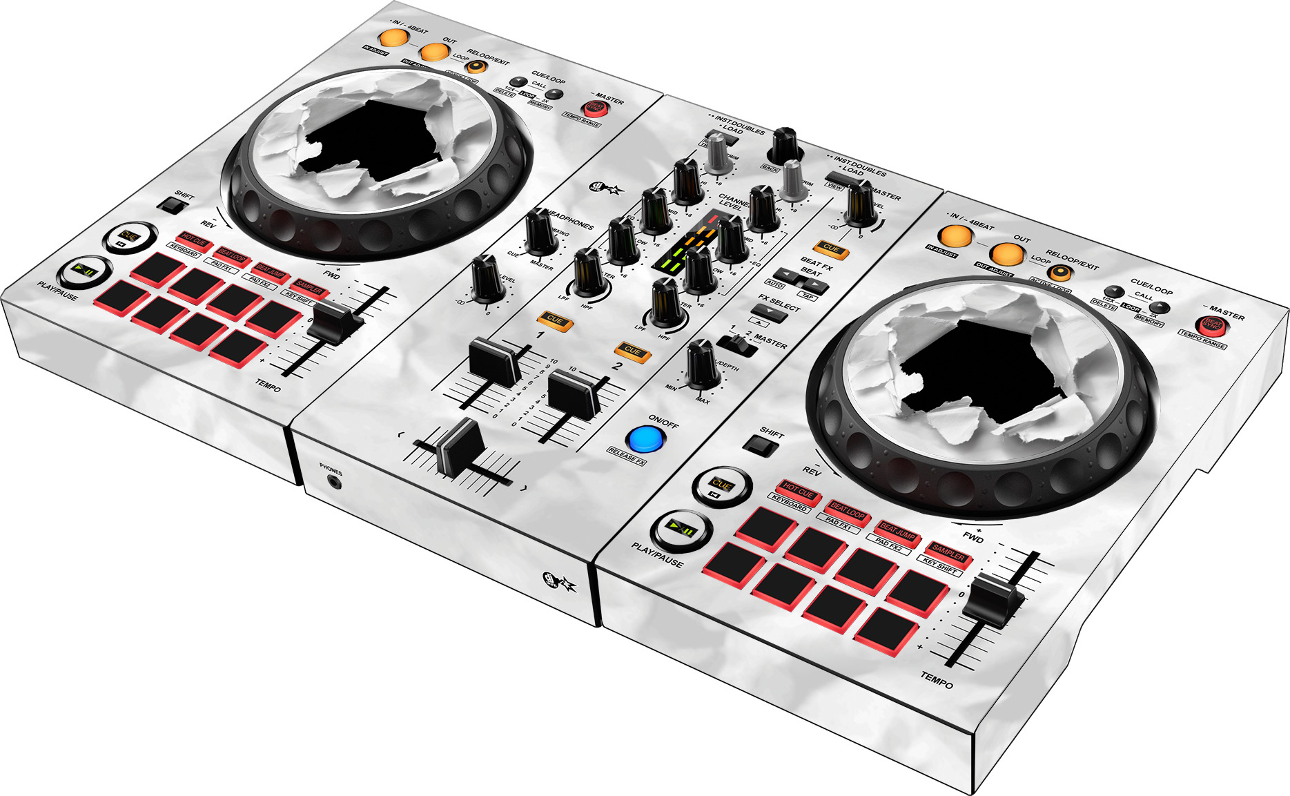 DDJ 400 Skin - BreakOut - DJMania