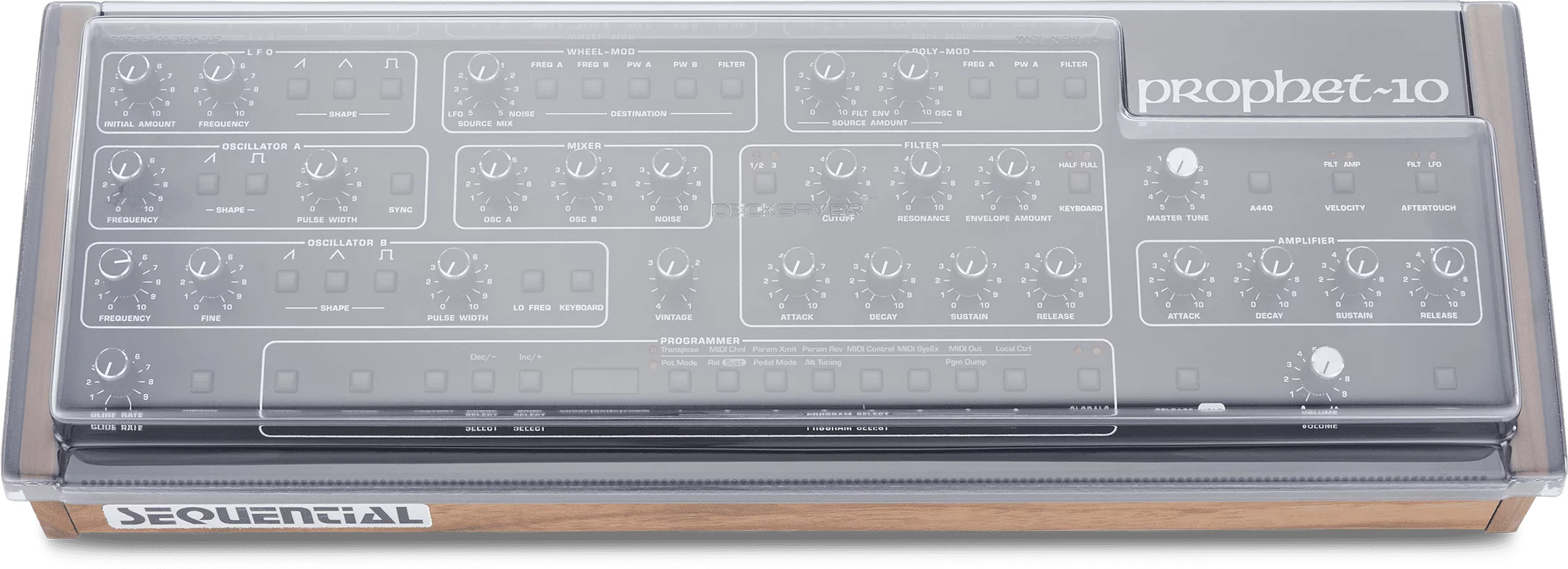 DeckSaver Sequential Prophet 5 & 10D Cover - DJMania