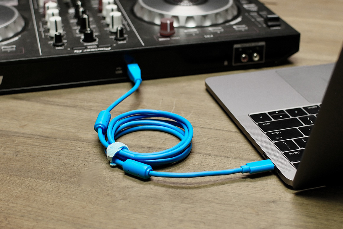 DJ TechTools Chroma Cable USB-C Naranja Neon - DJMania