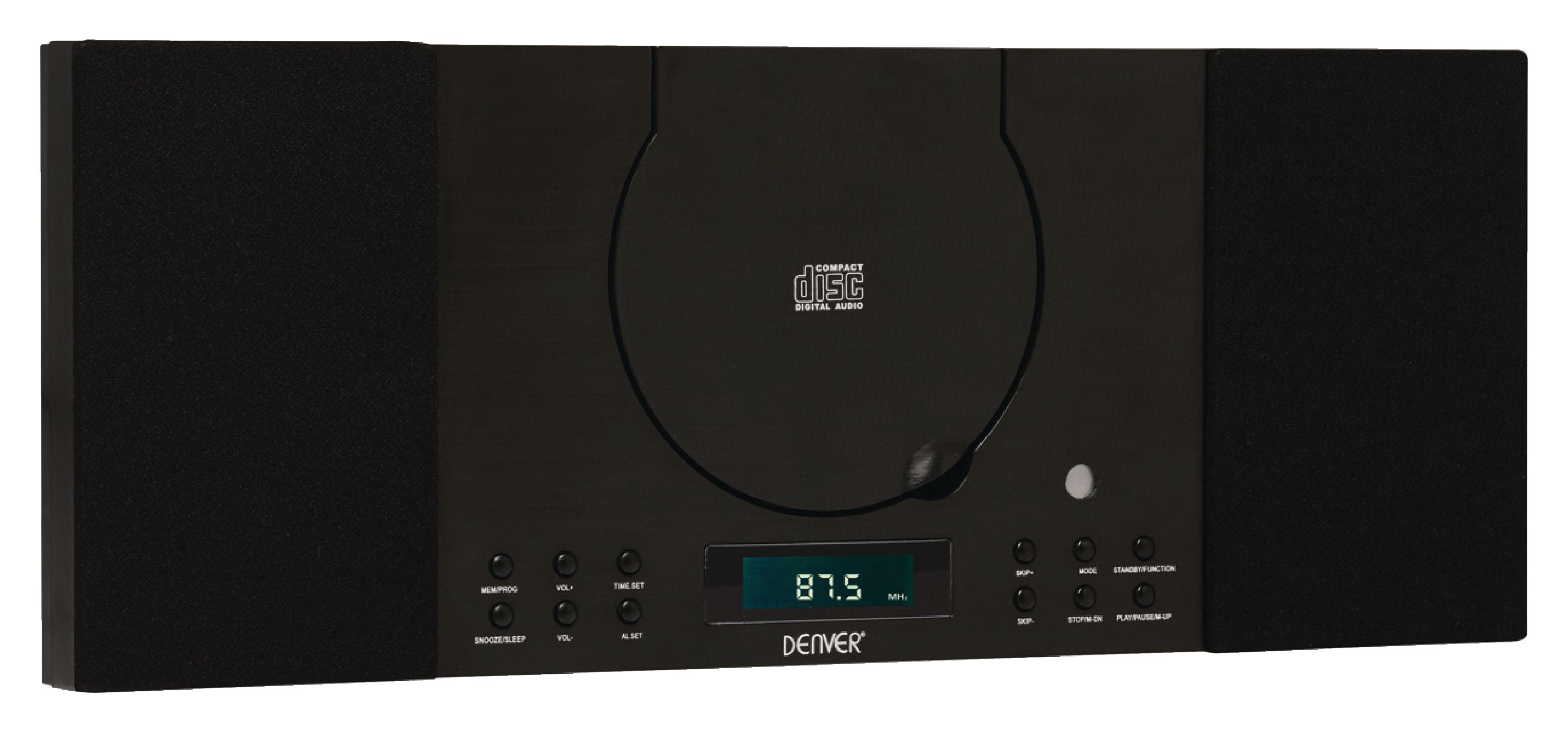 Vertical loading CD micro system with Bluetooth - DJMania