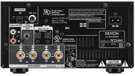 Denon DM 41 Negro - DJMania