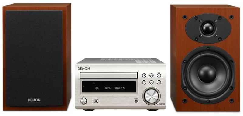 Denon DM 41 Plata/Cherry - DJMania