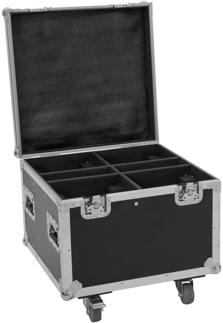 EUROLITE Set 4x LED TMH-B90 + Case with wheels - DJMania
