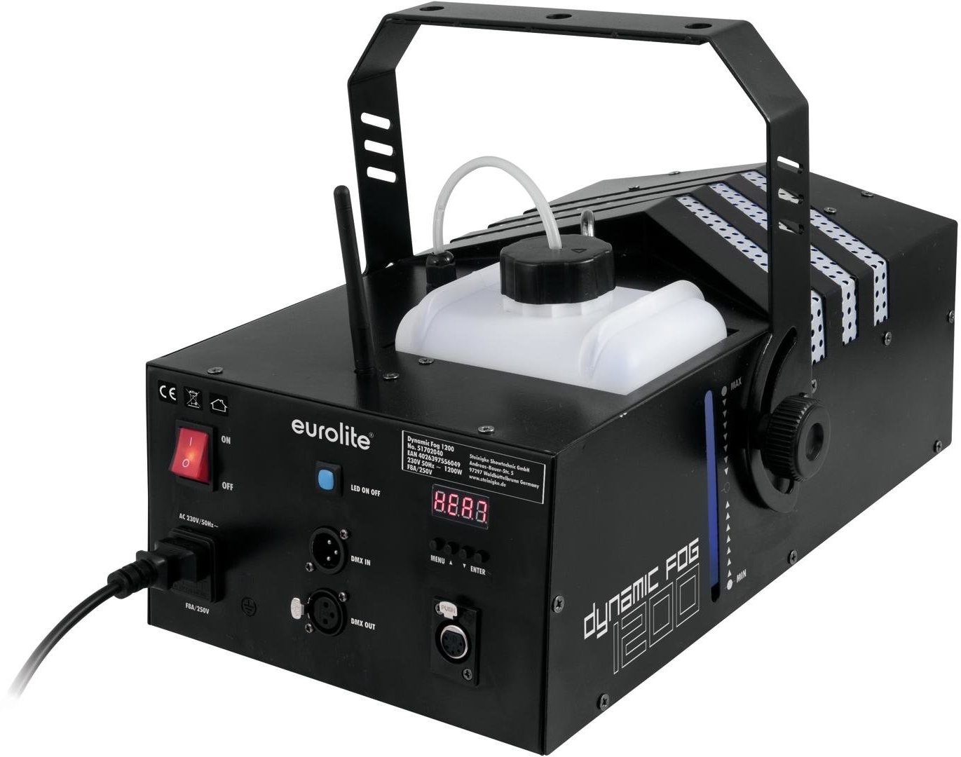 Eurolite Dynamic Fog 1200 Fog Machine - DJMania