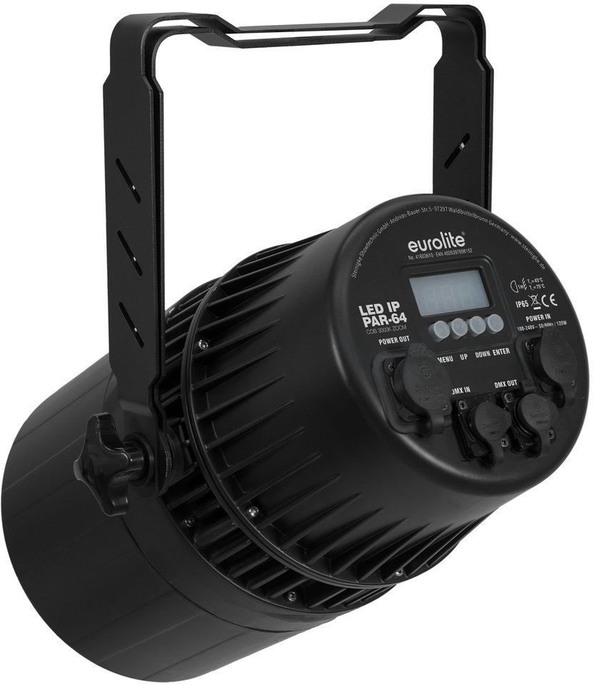 Eurolite LED IP PAR-64 COB 3000K 100W Zoom - DJMania