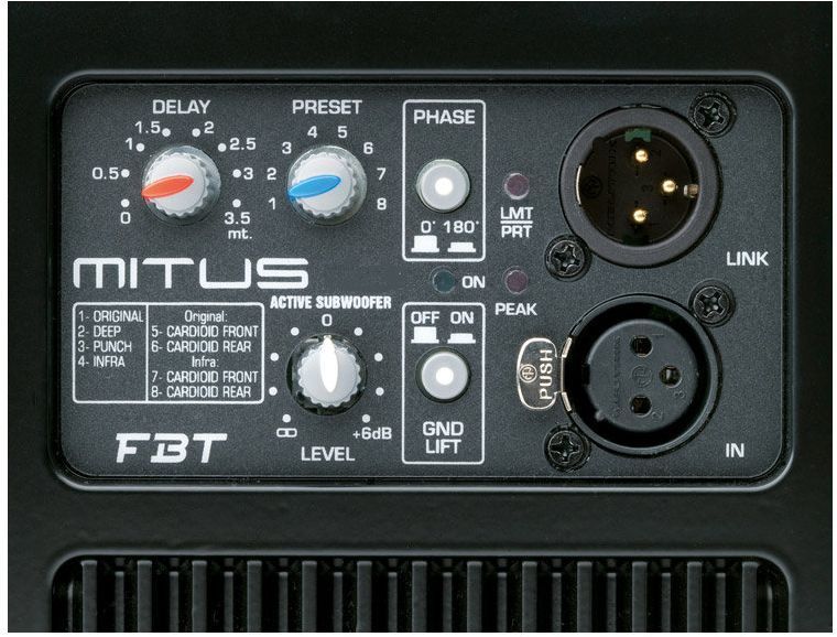 FBT MITUS 118 SA - DJMania