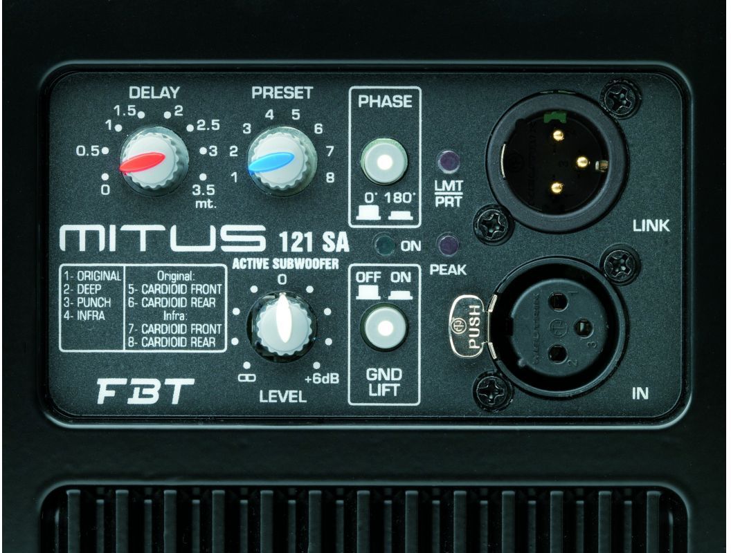 FBT MITUS 121 SA - DJMania