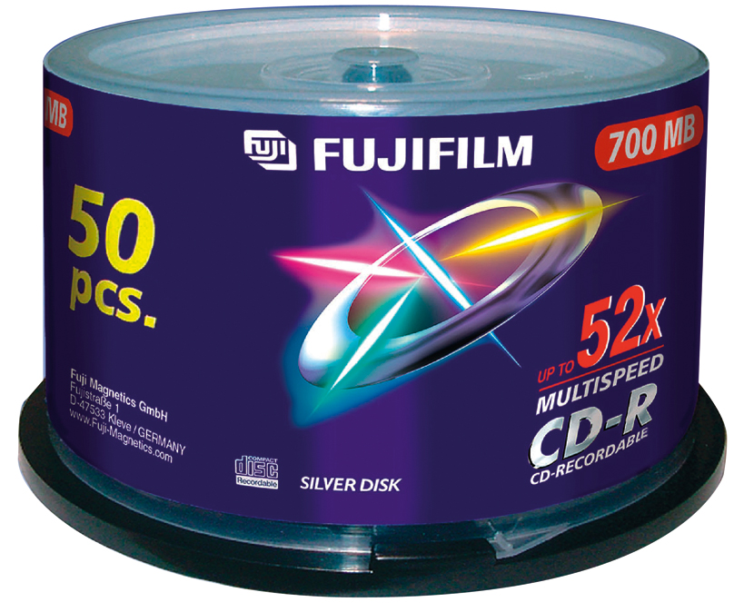 FUJIFILM CD-R 700MB / Tarrina 50 CDs - DJMania