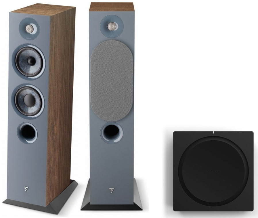 Focal Chora 816 Cherry + Sonos AMP - DJMania