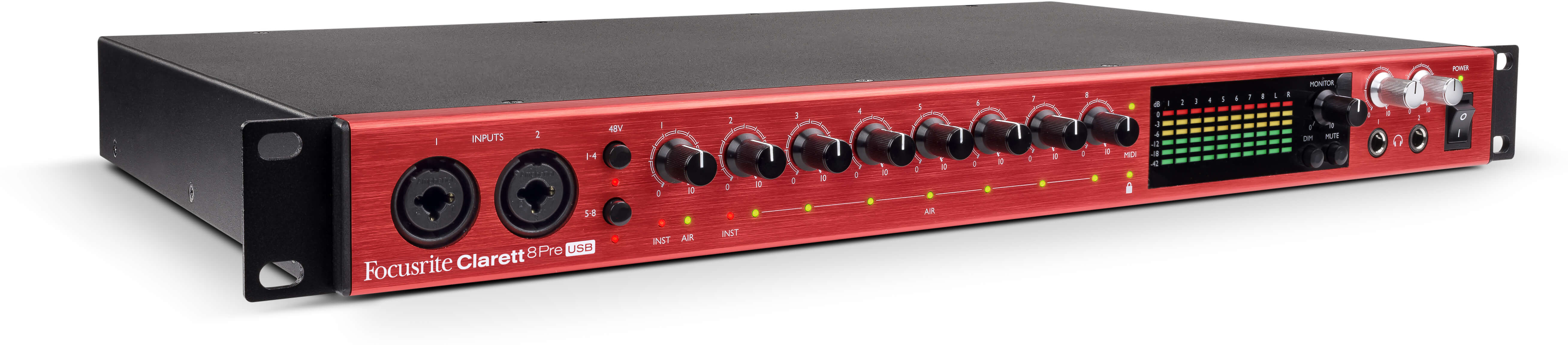 Focusrite Clarett 8Pre USB - DJMania