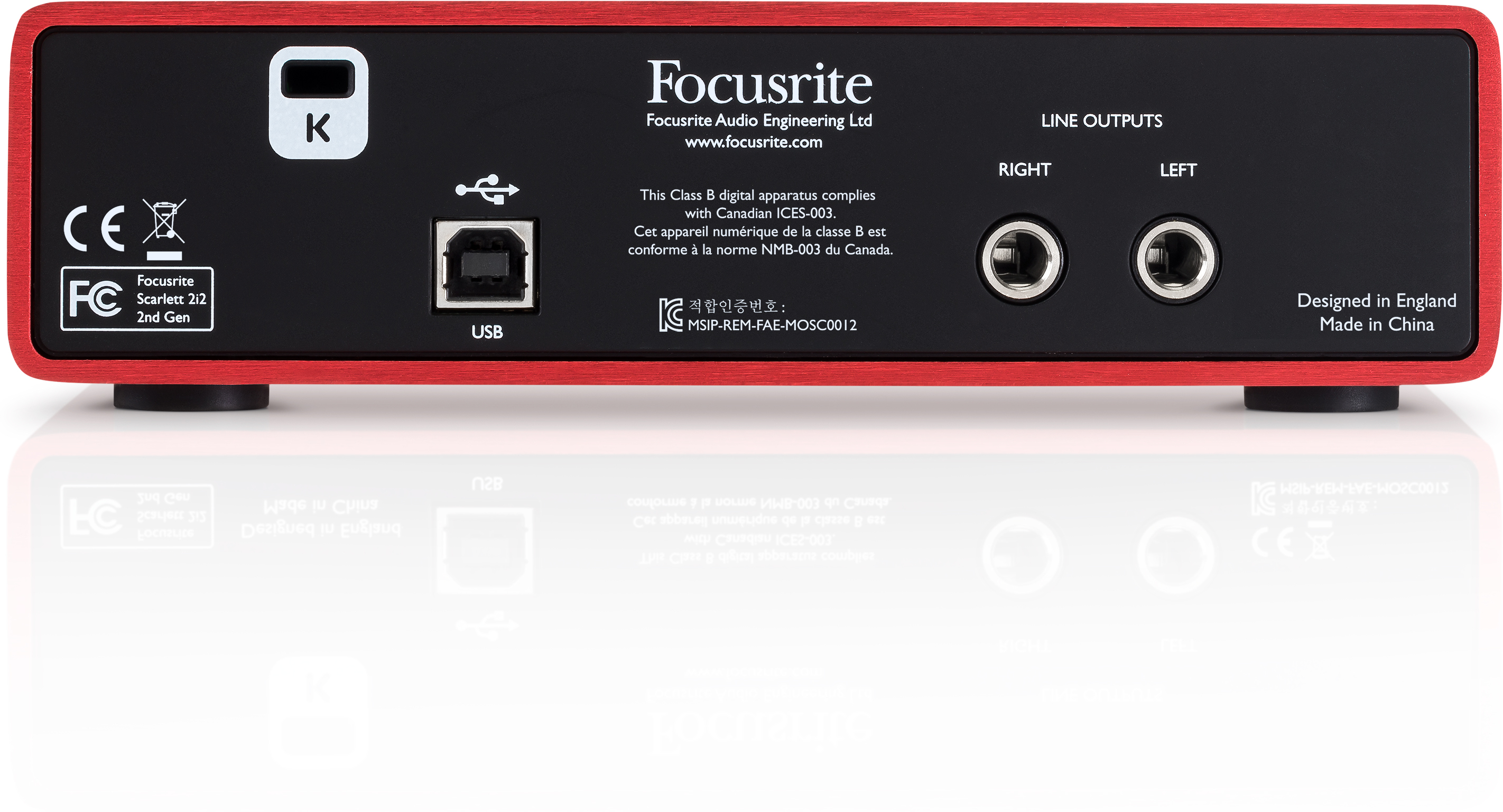 Focusrite Scarlett 2i2 2nd Gen - DJMania