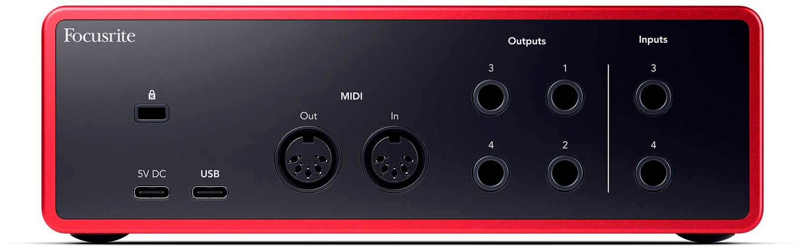 Focusrite Scarlett 4i4 4Th Gen - DJMania