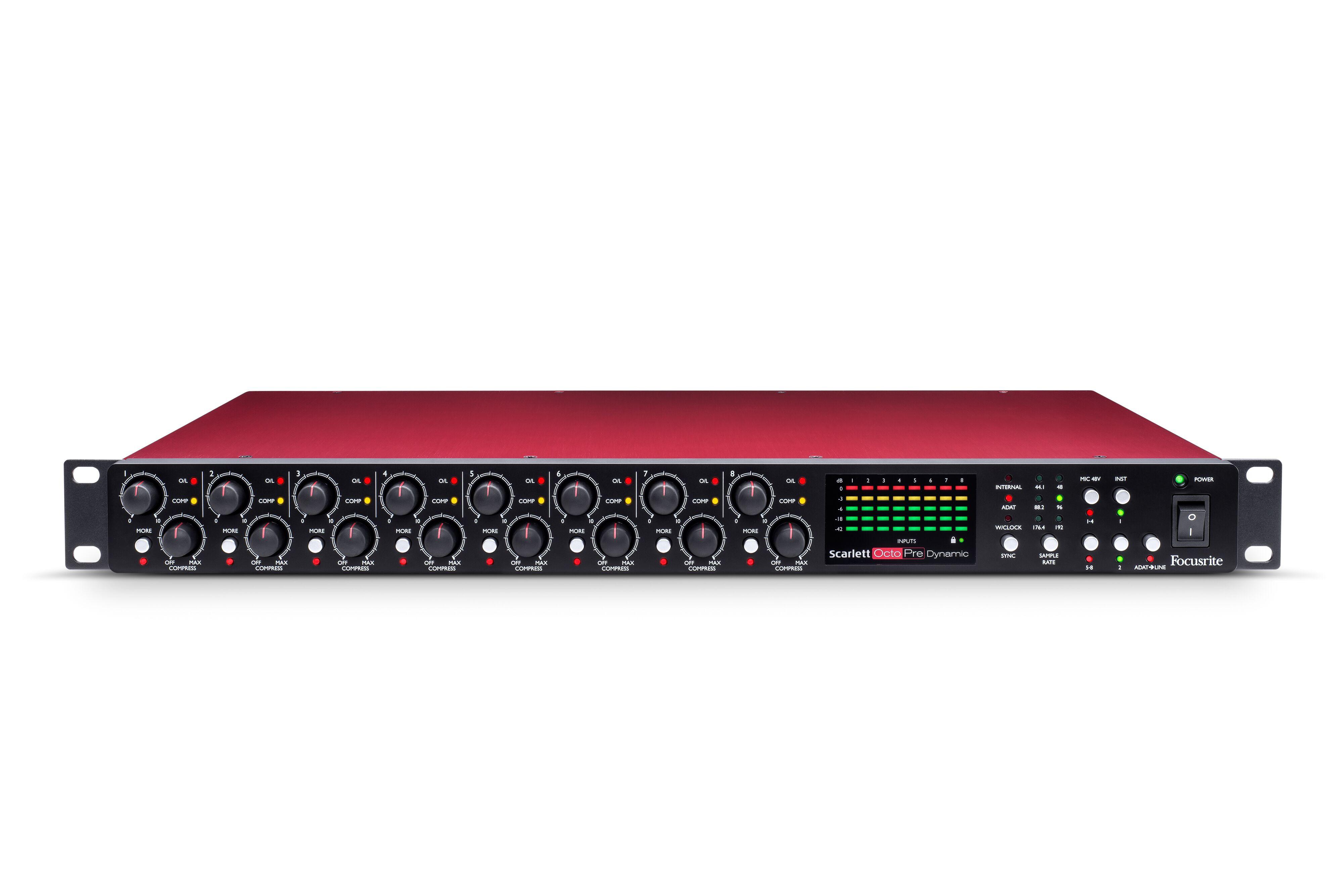 Focusrite Scarlett OctoPre Dynamic - DJMania