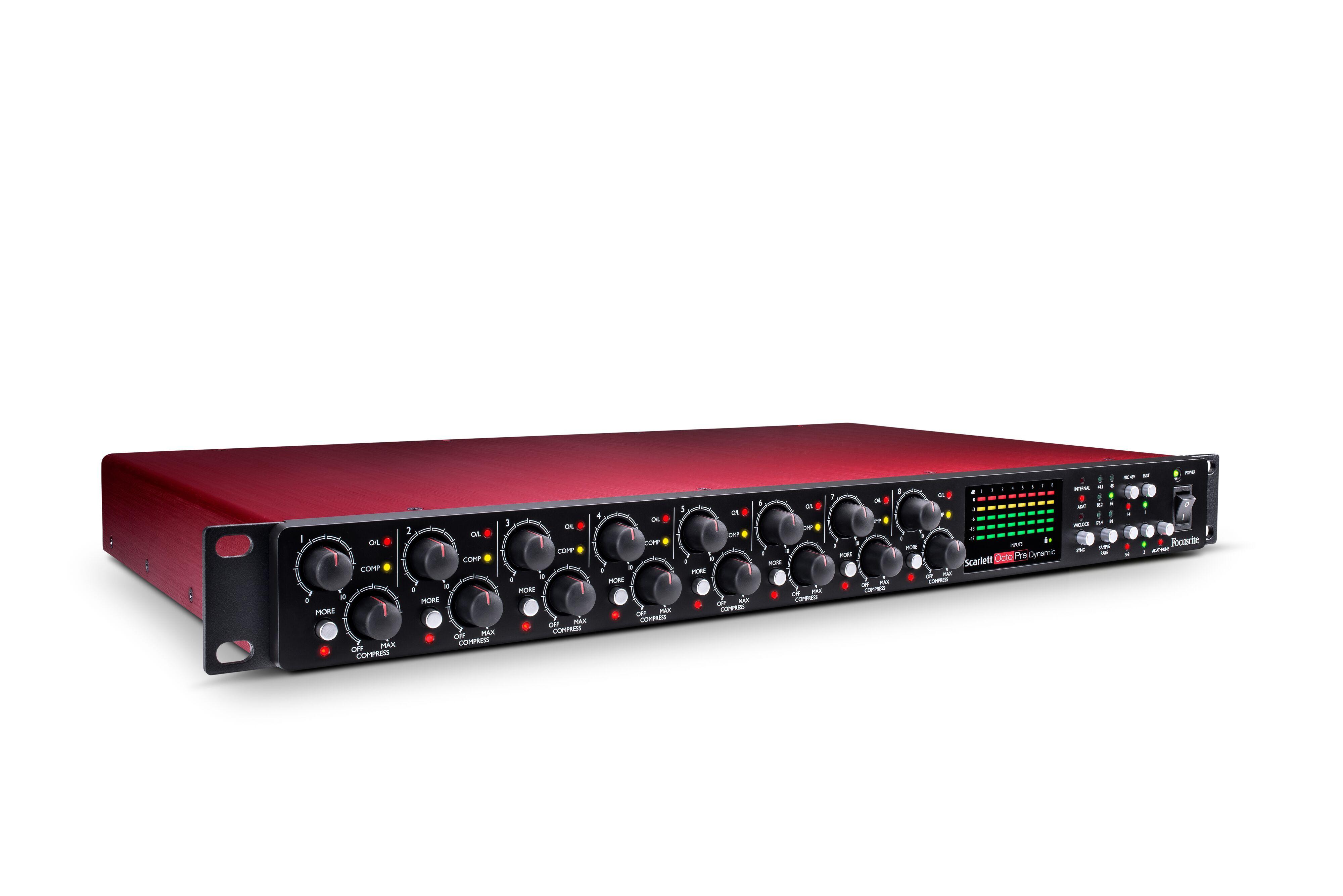 Focusrite Scarlett OctoPre Dynamic - DJMania