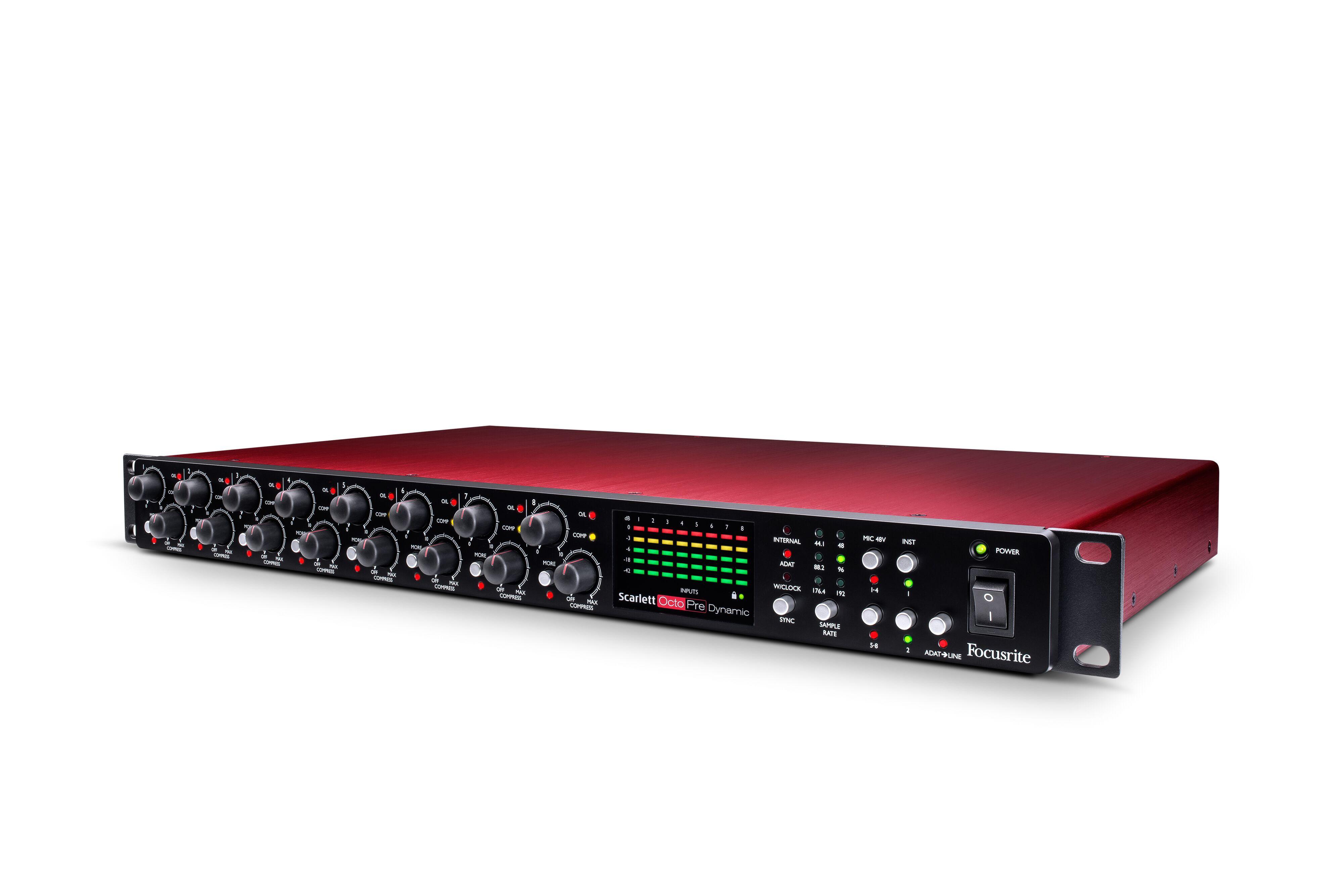 Focusrite Scarlett OctoPre Dynamic - DJMania