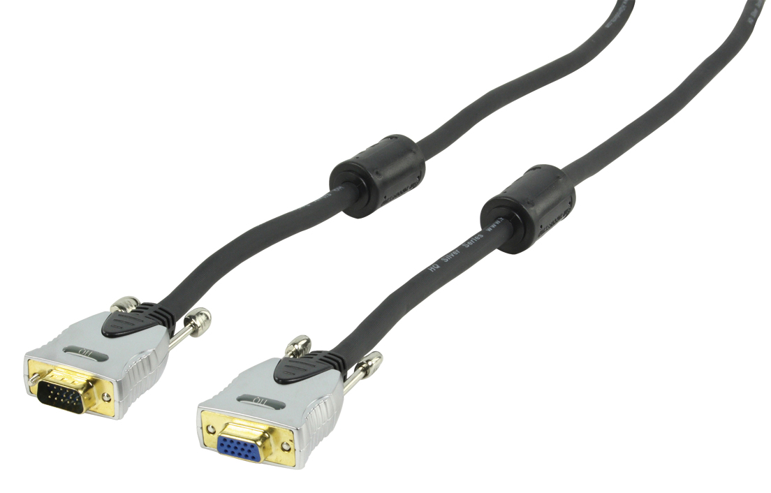 CABLE DE EXTENSIÓN DE MONITOR VGA ALTA CALIDAD HQ - DJMania
