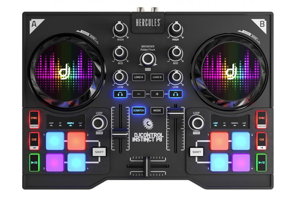 Hercules DJ Control Instinct P8 - DJMania Hercules DJ Control Instinct P8 - DJMania