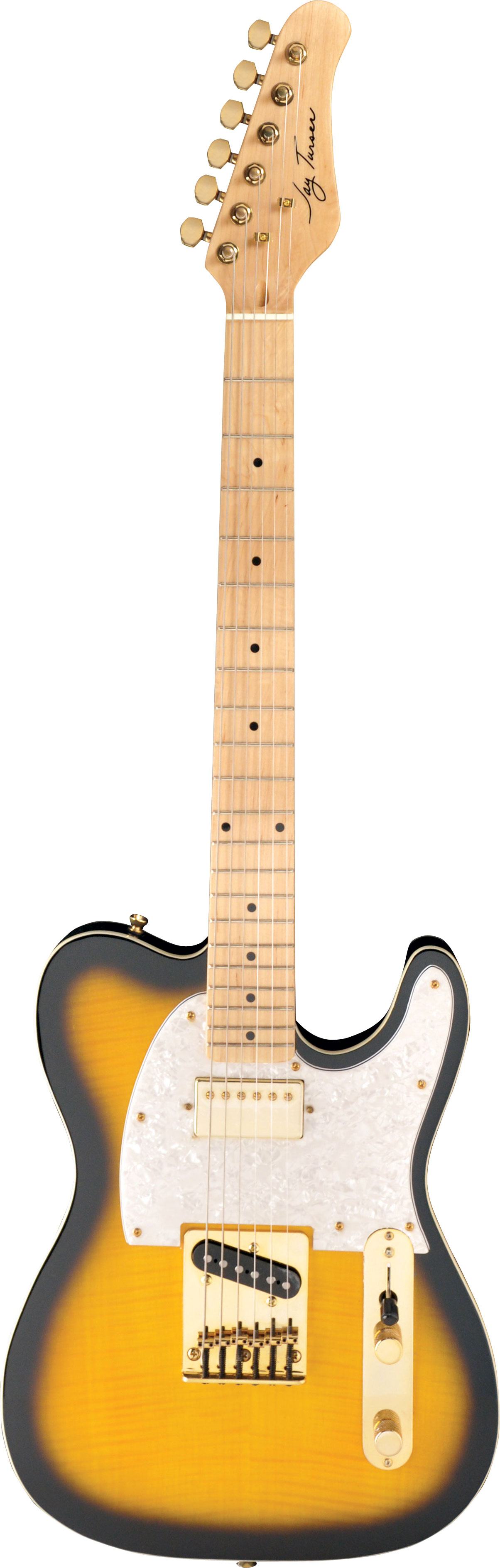 Jay Turser JT-LT-CUSTOM-DLX Antique Natural Sunburst - DJMania