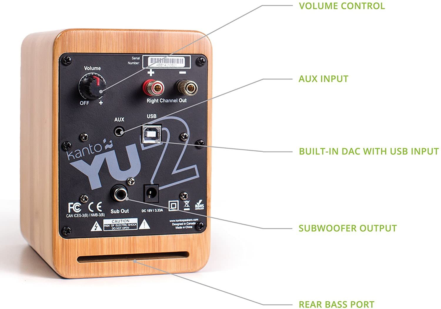 Kanto YU2 Bamboo - DJMania